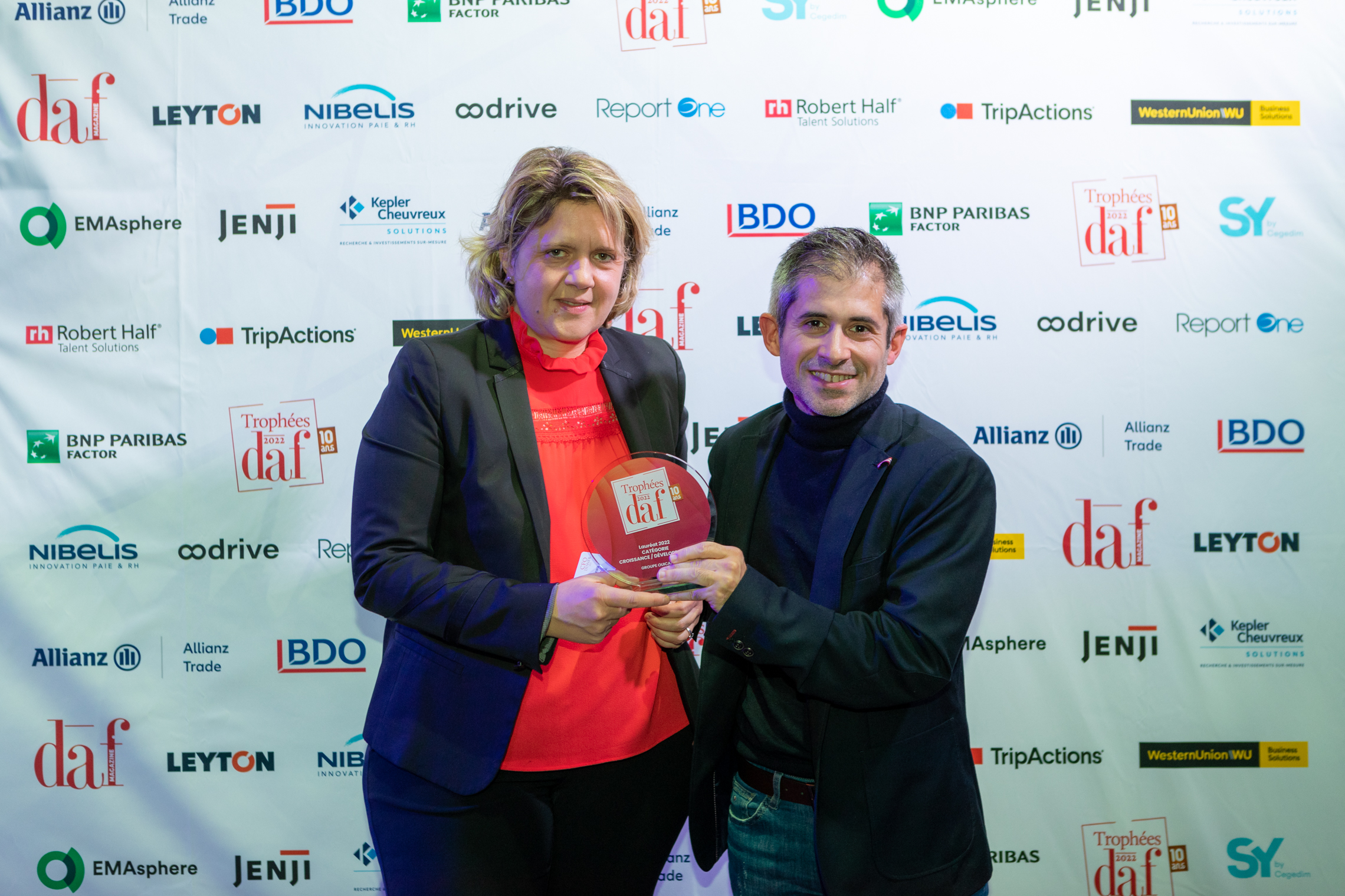 Le groupe Oui Care lauréat du Trophée DAF 2022 - Oui Care